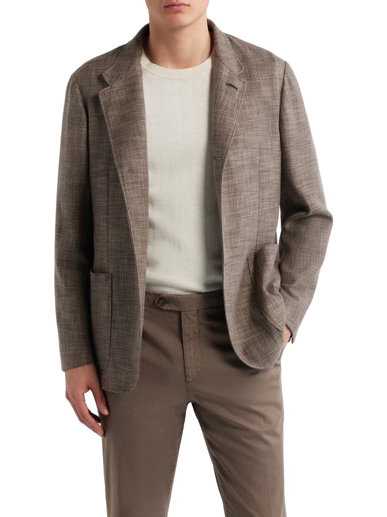 ZEGNA Zegna - Straight-Leg Wool, Cashmere and Silk-Blend Trousers - Men - Gray